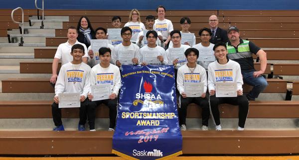 Sportsmanship Award - 4A Boys Volleyball - ED Feehan