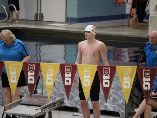 Helms Has Record-Breaking Swim at State Tournament