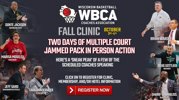 WBCA Fall Clinic & Membership registration now open
