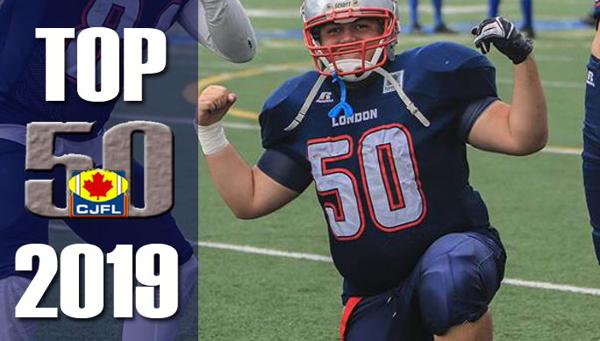 CJFL Top 50 Players of 2019