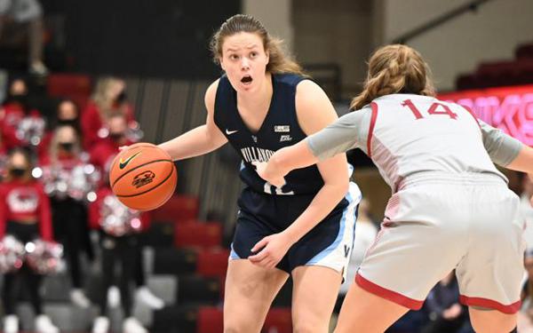 Garzon shines as 'Nova women down St. Joe's; Hawks men lose to Monmouth