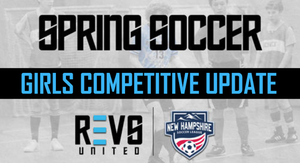 Revs Girls Soccer Update