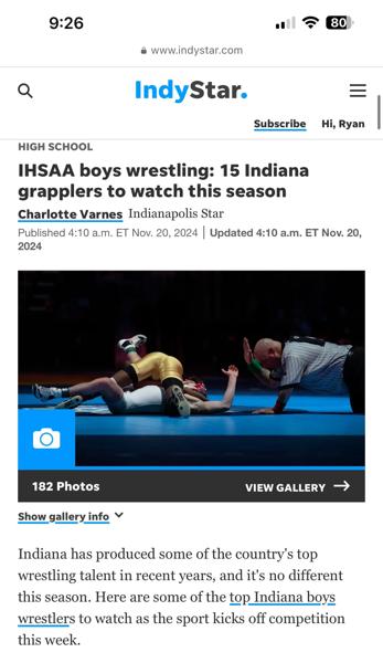 IndyStar 15 Wrestlers to Watch List - CWA News