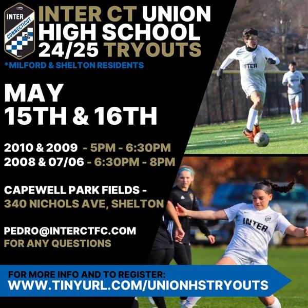 Inter CT FC 2024/2025 Season Tryouts
