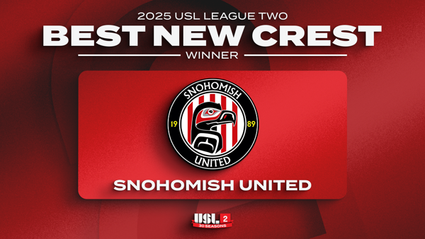 Snohomish United wins 2025 League Two Best New Crest