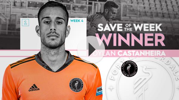 Castanheira Captures Save of the Week Honors