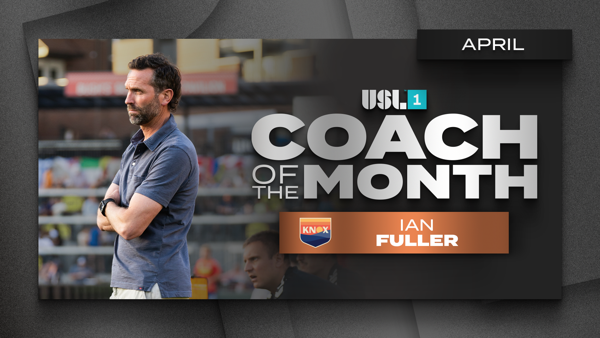 One Knoxville SC's Ian Fuller voted USL League One Coach of the Month ...