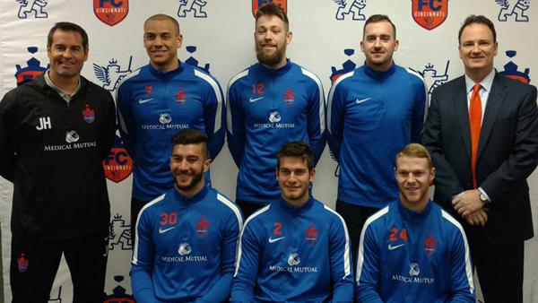 FC Cincinnati Announces Six New Signings