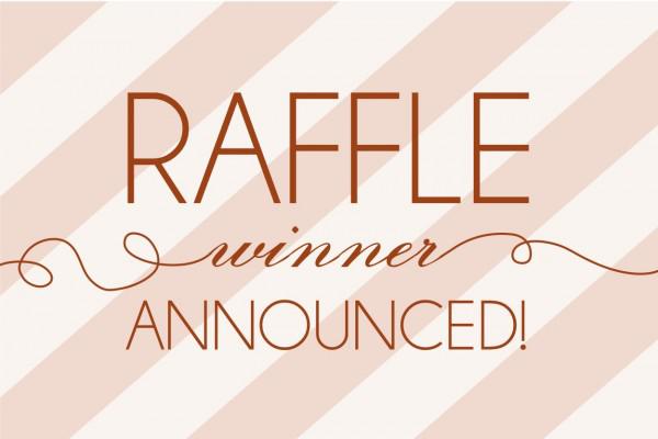 Raffle Winners Announced