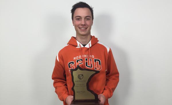 Ethan Frisch wins '16 Bantam POTY