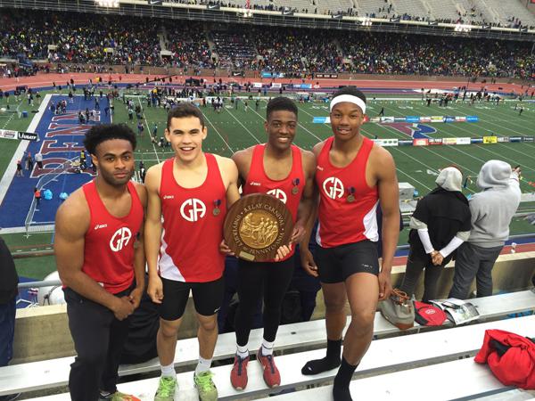 BOYS' TRACK: GA'S 4X400 Penn Relay Team Wins Inter-Ac, Breaks School Record