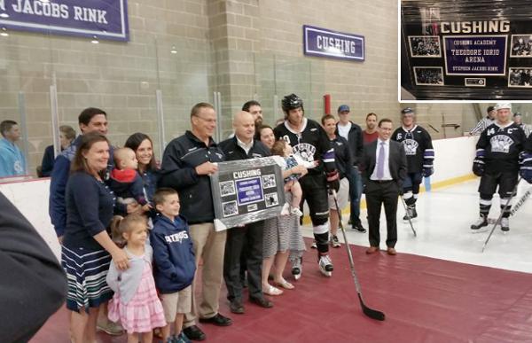 Cushing Names Rink After Wolves Owner/General Manager