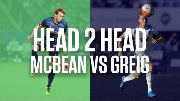 Head2Head: LA’s Jack McBean vs. Vancouver’s Kyle Greig