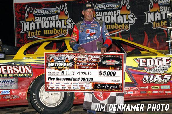 Billy Moyer Makes History with Summer Nationals Victory at Cedar Lake
