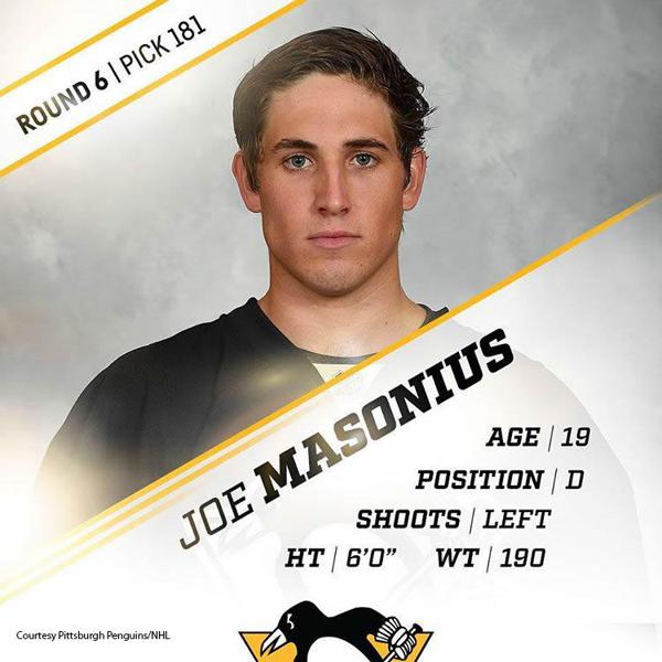 NHL Draft Class of 2016 Includes Former Hitmen Masonius