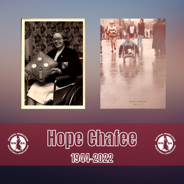 NWBA mourns the loss of Hope Chafee