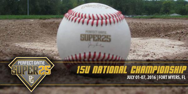 15U-Northeast is #1 Seed in PG 25 National Championship in Ft. Myers, FL!