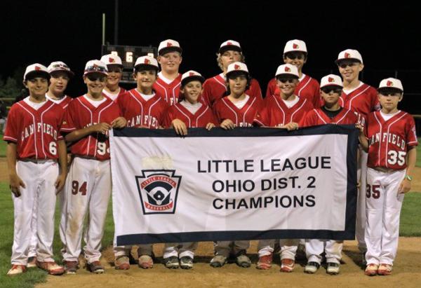 12U Boys Win Districts and Move On To State Tourney