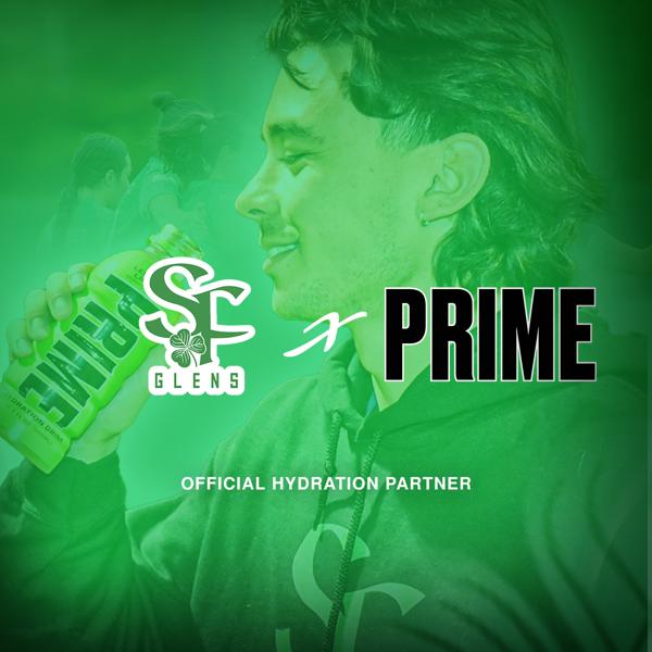 Prime Hydration, SF Glens to enter Official Hydration Partnership
