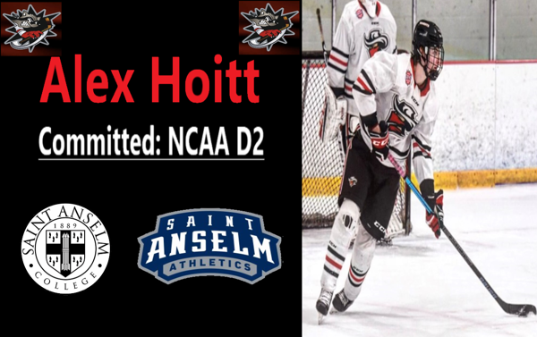 Premier Captain Alex Hoitt Commits to St. Anselm