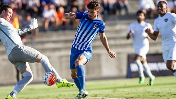 Catic Strikes Late as Toros Defeat Blues