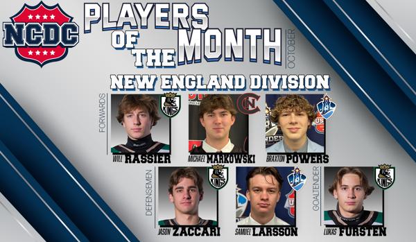 NCDC New England Division Players Of The Month: October 2024