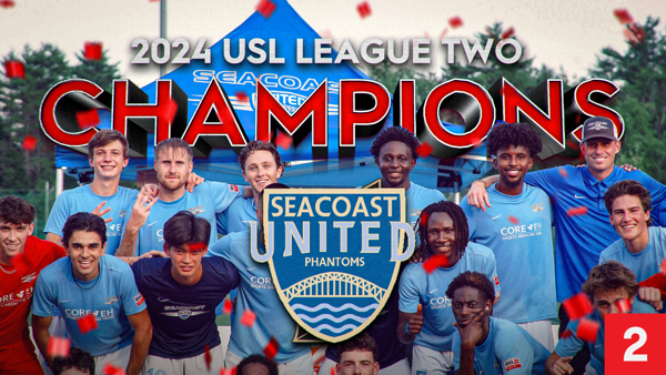 Seacoast United Phantoms Win the 2024 League Two Final