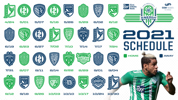 ENERGY FC’S FULL 2021 SCHEDULE RELEASED