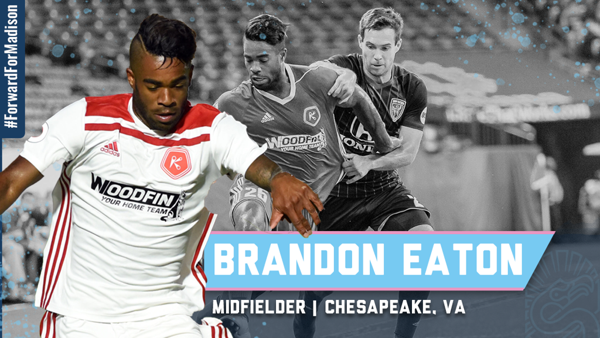 Madison Adds Versatility with Midfielder Eaton