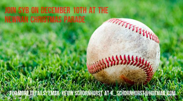 Help SYB with the Newnan Christmas Parade