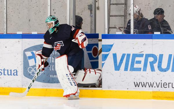 Standout Goaltender Amsley-Benzie Making Her Mark