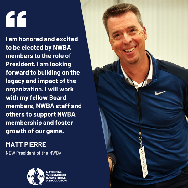 Matt Pierre Elected as NWBA President & Two Bylaw Amendments Passed at ...