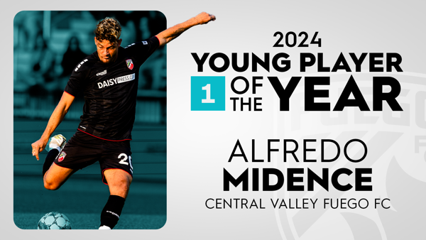 Central Valley Fuego FC's Alfredo Midence voted 2024 USL League One ...