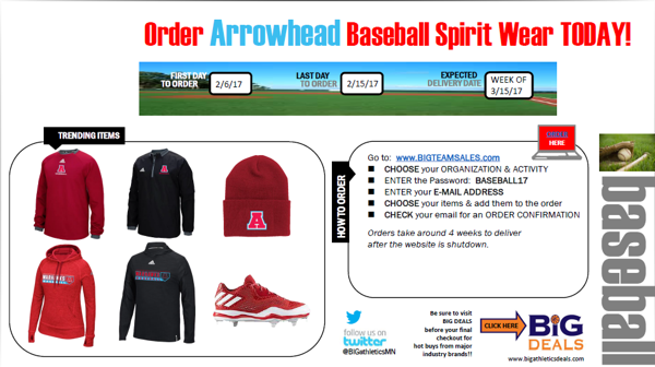 Spirit Wear Goes Live
