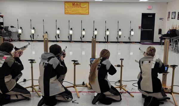 Rifle team defeats North Forsyth in season opener