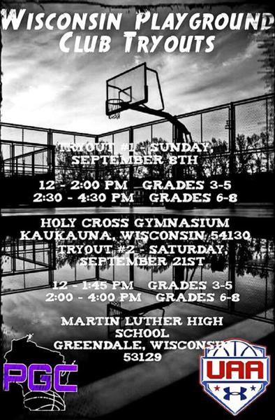 PGC Youth Tryouts - 2020 Season