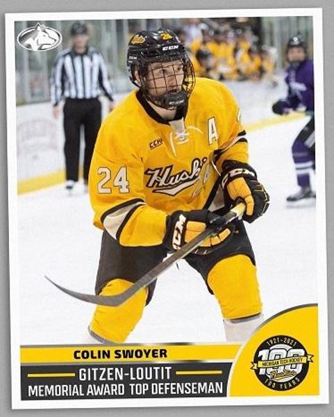 SWOYER EARNS THE GITZEN-LOUTIT MEMORIAL AWARD TOP DEFENSIVE PLAYER