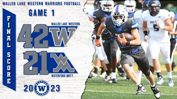 Walled Lake Western grinds out dominating win over Waterford Mott at PKC