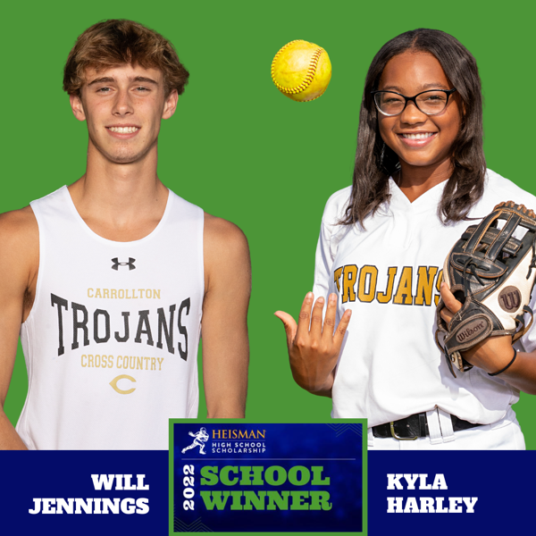 Jennings and Harley Named Heisman Winners