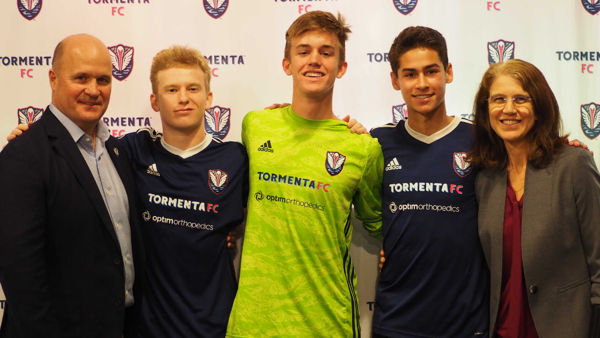 Tormenta FC Signs Three Academy Products