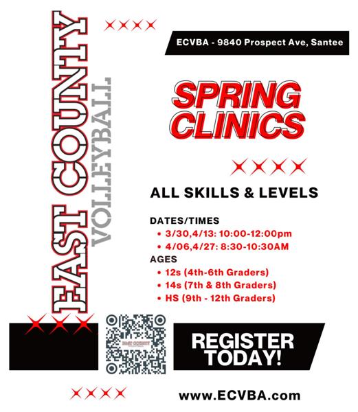 Girls Spring Clinics