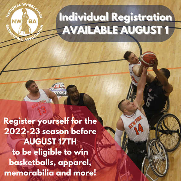 2022-23 NWBA Individual Registration & Prize Pack Giveaway