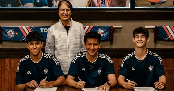 Tormenta FC sign trio of academy standouts to first team