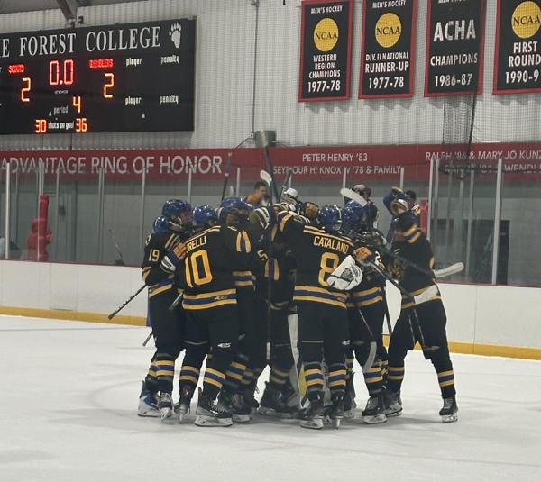 Lake Forest Slips Past Loyola Gold 3-2 in Overtime