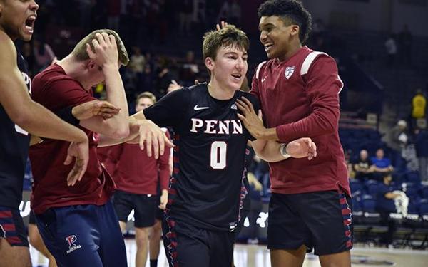 Slajchert's career-high pushes Penn past Colgate at Cathedral Classic