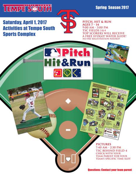 Congratulations to Our Hit, Pitch & Run Winners
