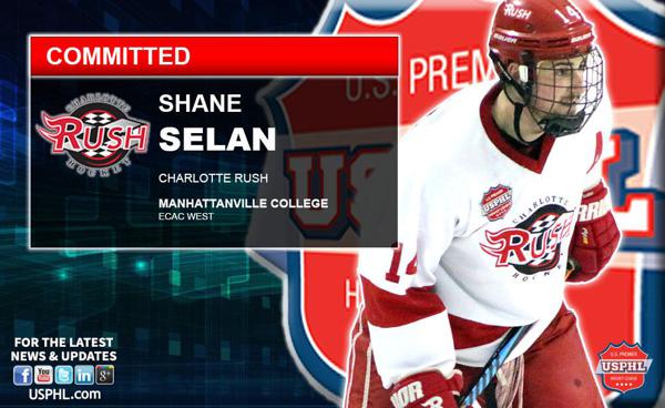 Charlotte Rush Elite's Shane Selan Earns NCAA DIII Commitment