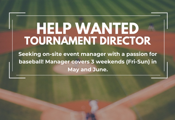 Spring Tournament Director Wanted