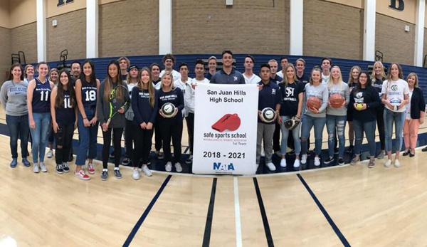 OC high school wins national award for supporting student athletes