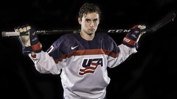 Evan Barratt Ends Red, White and Blue Career Wearing Gold